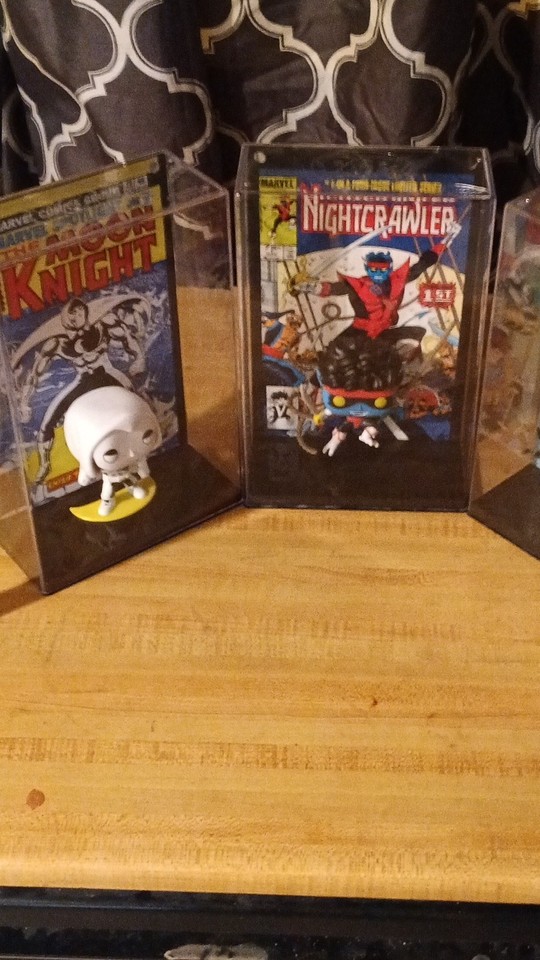 Funko Pop! Marvel Vinyl Figures Moon Knight Nightcrawler Gambit Comic ...