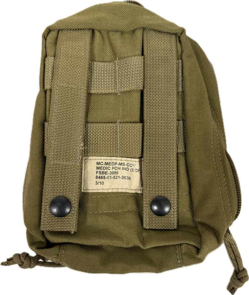USMC MOLLE Eagle Industries Medical Pouch IND SOF Coyote Brown USGI ...