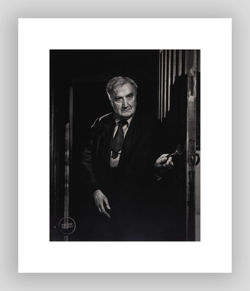 VTG Yousuf Karsh Print Ralph Vaughan Williams Engraving Art Photo 1949 ...