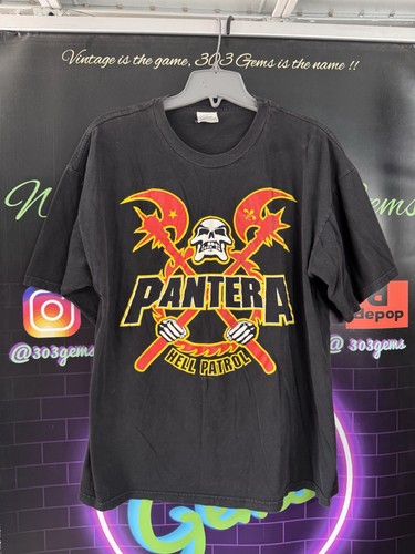 Vintage Pantera 1998 Hell Patrol T Shirt Winterland Rock Metal Vtg | eBay