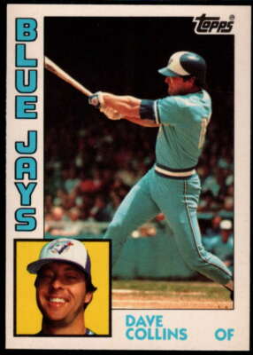1984 Topps Tiffany #733 Dave Collins NM+++ Blue Jays | eBay