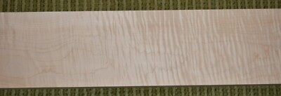 Curly Tiger Soft Maple Lumber 27-1/2" x 5-7/8" x 1-1/16" Luthier | eBay