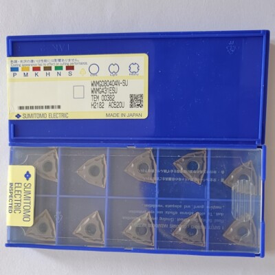 10pcs WNMG080404N-SU AC520U WNMG431 SUMITOMO CNC TOOL Carbide inserts ...