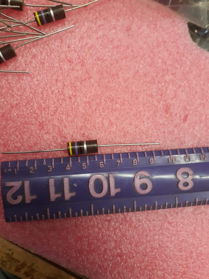 47 Ohm 2 WATT 10 TO 15 % CARBON COMPOSITION RESISTOR - NOS - | eBay