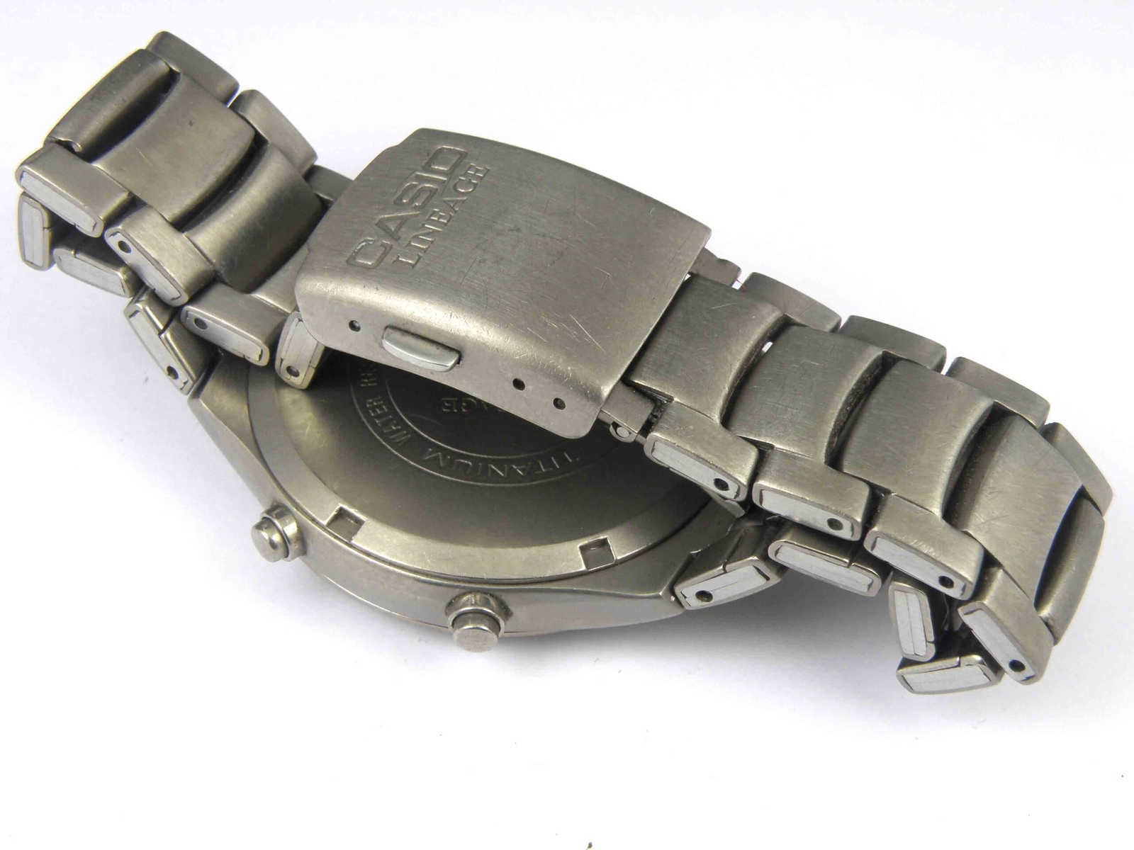 Gents Casio LIN-167 Lineage Titanium Quartz Watch - 50m | eBay UK