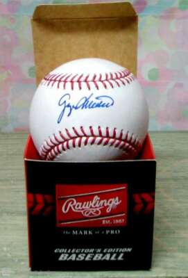 GEORGE "DOC" MEDICH SIGNED OFFICAL MLB BASEBALL PIRATES RANGERS YANKEES ...