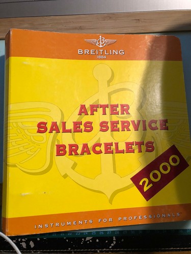 = Breitling Aftersales Service Bracelets ed. française 2000 | eBay