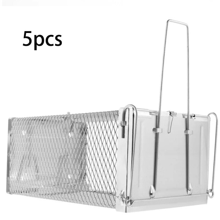 USA Mouse Trap Rat Trap Rodent Trap Live Catch Cage, Easy to Set Up and ...