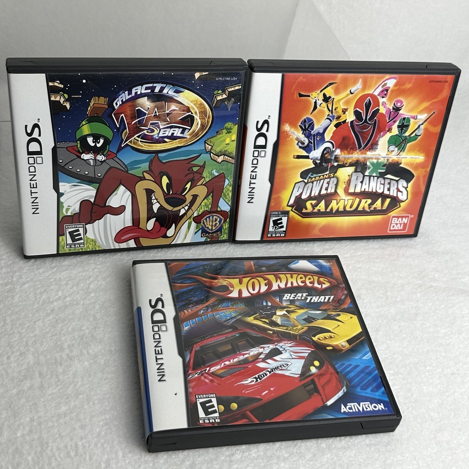 HUGE DS LOT⭐Eragon+Lego Batman+Beyblade+Hot Wheel+Power Ranger⭐Nintendo ...