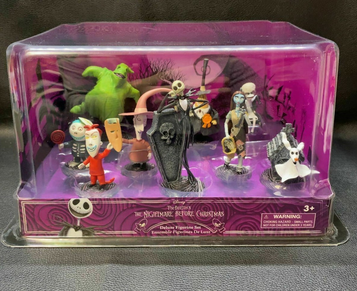 Tim Burton Nightmare Before Christmas Set