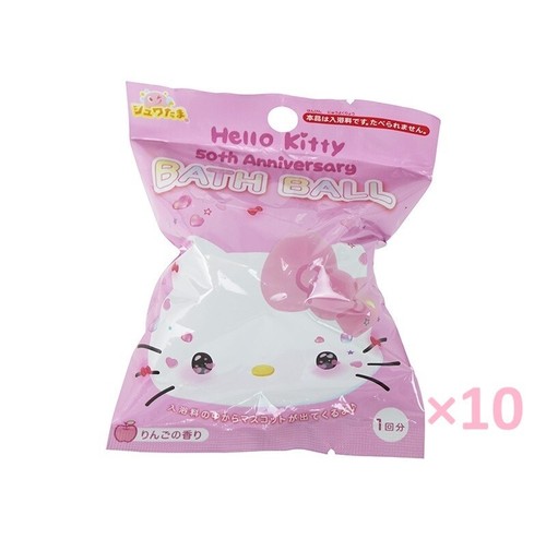 Hello Kitty 50th Bath bomb (set of 10 packs) Figure Collection from ...