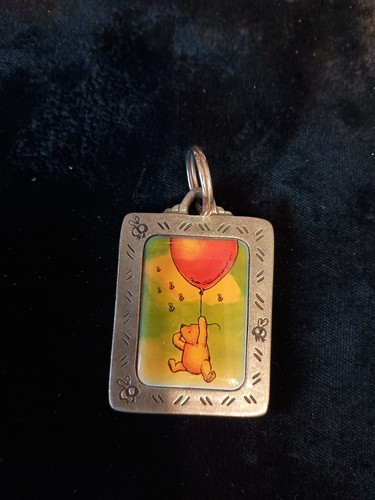 VTG Danforth Pewter Winnie The Pooh w balloon Keychain minus keyring ...