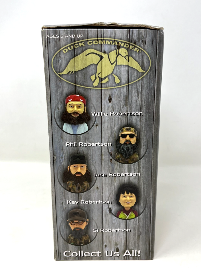 Duck Dynasty "Si Robertson" Duck Commander Bobble Head 6" Tall Fierce ...