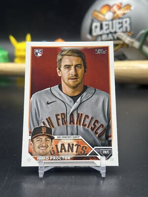 2023 Topps Series 2 FORD PROCTOR #472 Rookie Mirror Image Variation SSP ...