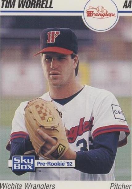 1992 SkyBox Pre-Rookie - AA Packs Tim Worrell #289 (RC) for sale online ...