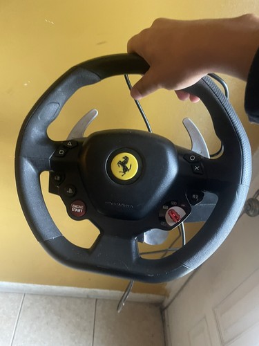 Thrustmaster - T80 Ferrari 488 GTB Edition Racing Wheel for PS 5, 4 and ...