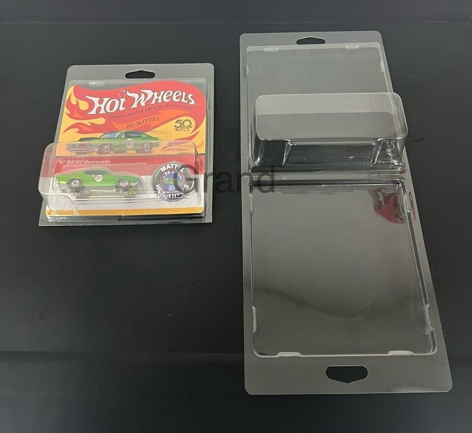 10 Protector Cover Display Cases For Hot Wheels Vintage Redline ...