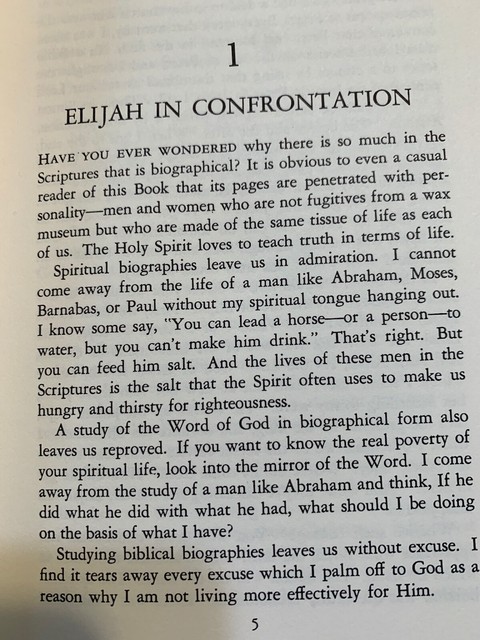 Elijah; Confrontation, Conflict, and Crisis by Howard G. Hendricks ...