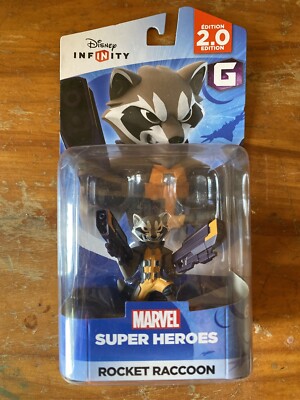 Disney Infinity 2.0 Super Heroes Marvel Rocket Racoon Figure ...