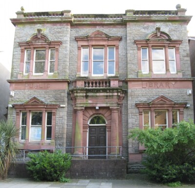 Photo 6x4 Neath Library Neath/Castell-Nedd Opposite Victoria Gardens ...