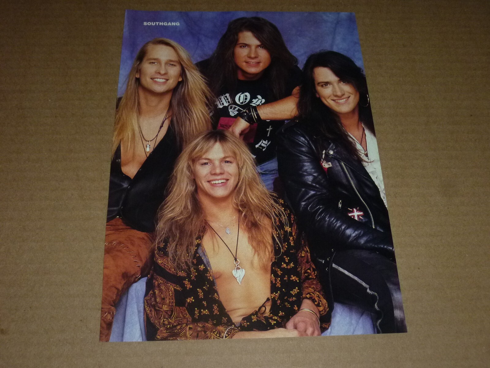 SOUTHGANG band CLIPPING LOT Hair Metal PINUP glam BUTCH WALKER | eBay