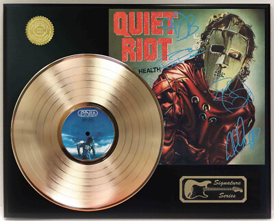 Quiet Riot Metal Health LP Record Signature Display | eBay