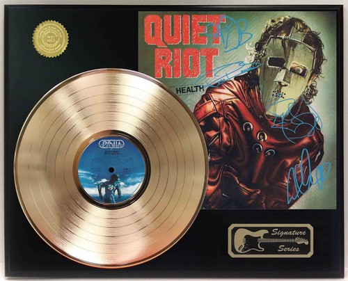 Quiet Riot Metal Health LP Record Signature Display | eBay