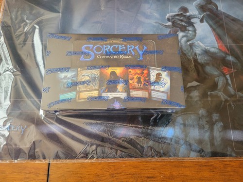 Sorcery Contested Realm TCG Alpha Booster Box sealed new kickstarter ...