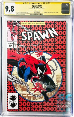 Spawn #300 2019 Image Comics CGC 9.8 Signature Series Todd McFarlane 1st Appear | eBay