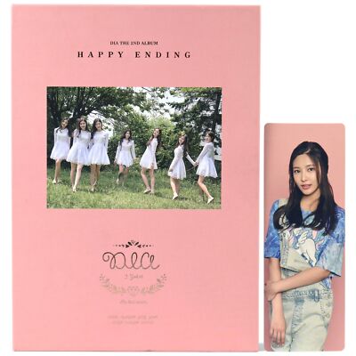 DIA - Happy Ending Album CD + Jenny Photocard Promo K-Pop 2016 | eBay