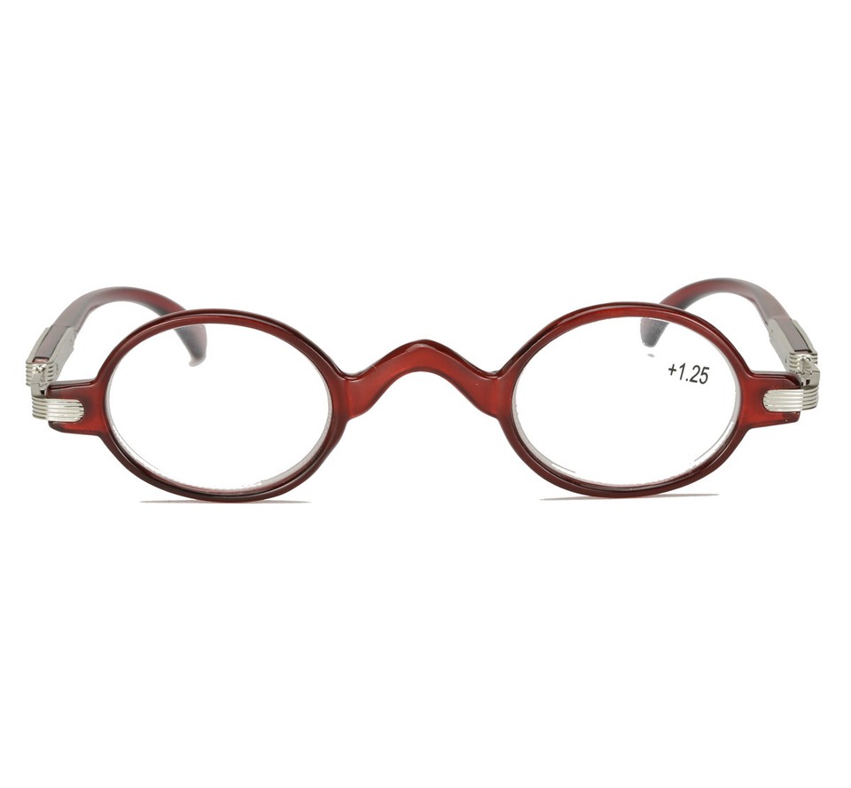 Small Round Oval Vintage Retro Reading Glasses Readers Eyeglasses +1 +2 ...