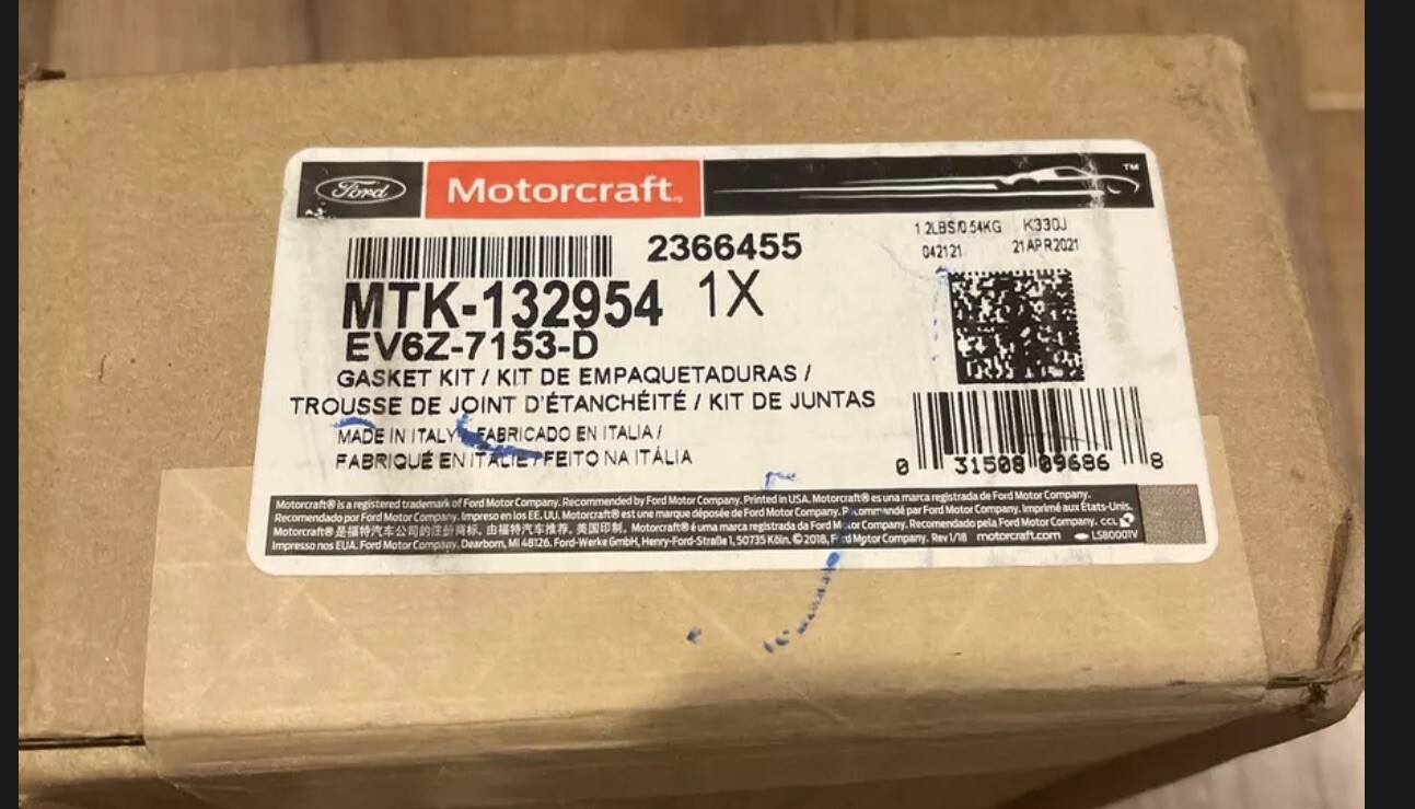 Genuine Ford Kit - Gasket Ev6z-7153-d for sale online | eBay