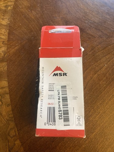 MSR TRAILSHOT REPLACEMENT FILTER AND MAINTENANCE KIT New Open Box | eBay