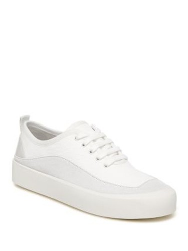 VINCE. Womens White Heel Pull-Tab Grady Toe Platform Sneakers Shoes 7.5 ...