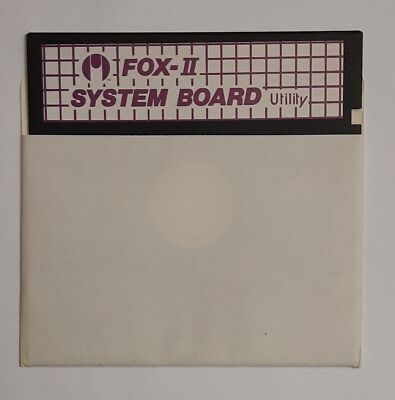 Octek FOX-II System Board (80286 Mainboard) Utility Diskette | eBay.de