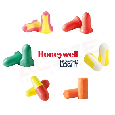 Honeywell Howard Leight Disposable Earplugs Soft Foam Ear Plugs Ear ...