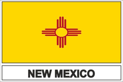 Sticker USA Flag New Mexico | eBay