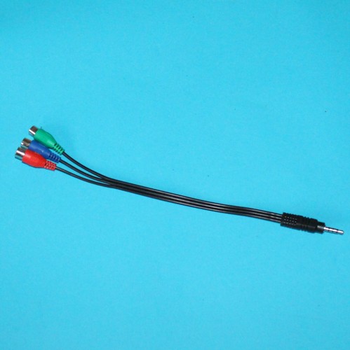 Genuine SHARP TV Mini Component Ypbpr Jack AV RCA Phono Adapter Cable ...