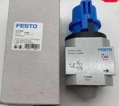 1PCS Festo HE-D-MIDI 170682 Valve New HEDMIDI | eBay