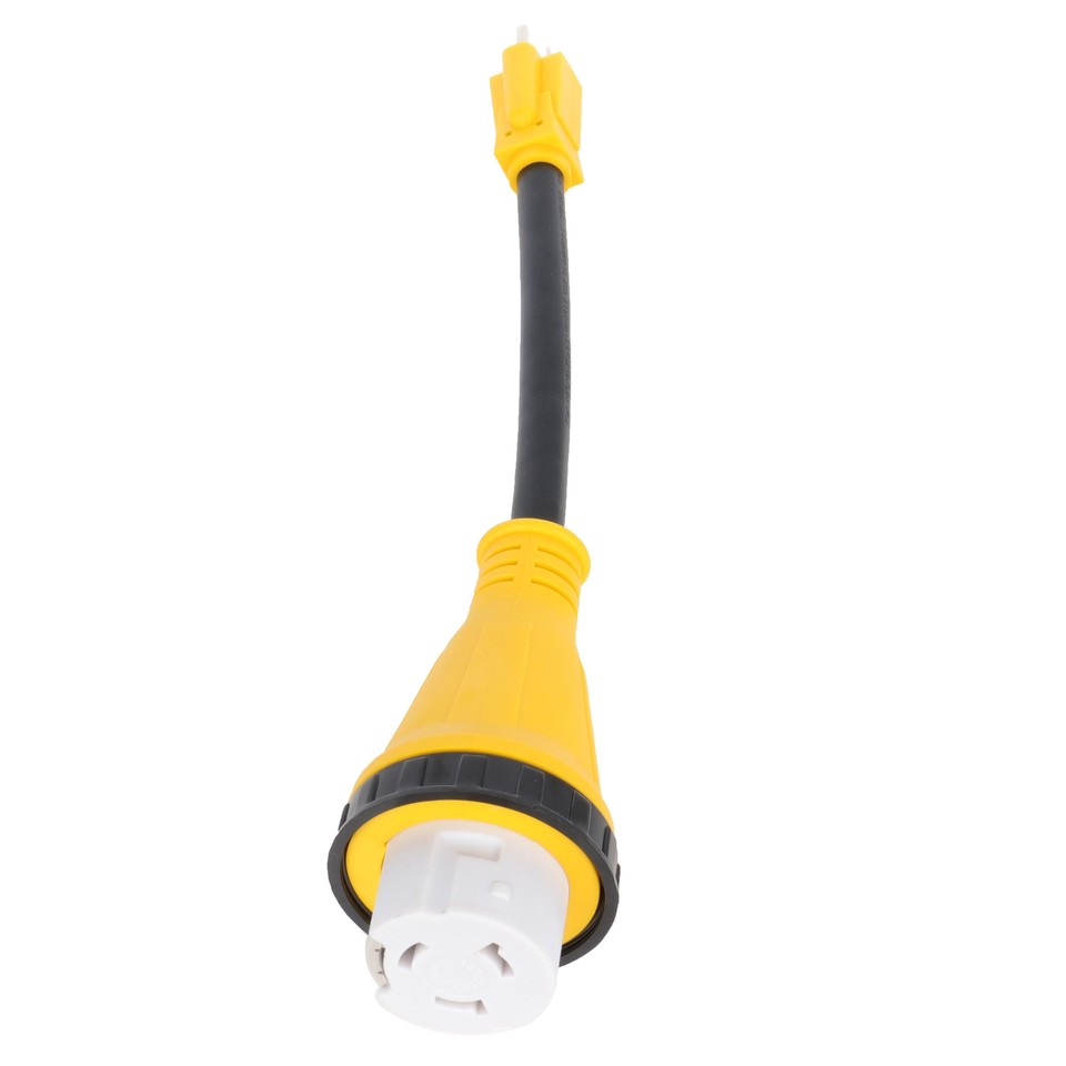 Twist Lock Female Camper Detachable RV Power Cord 15 AMP Male to 50 AMP ...