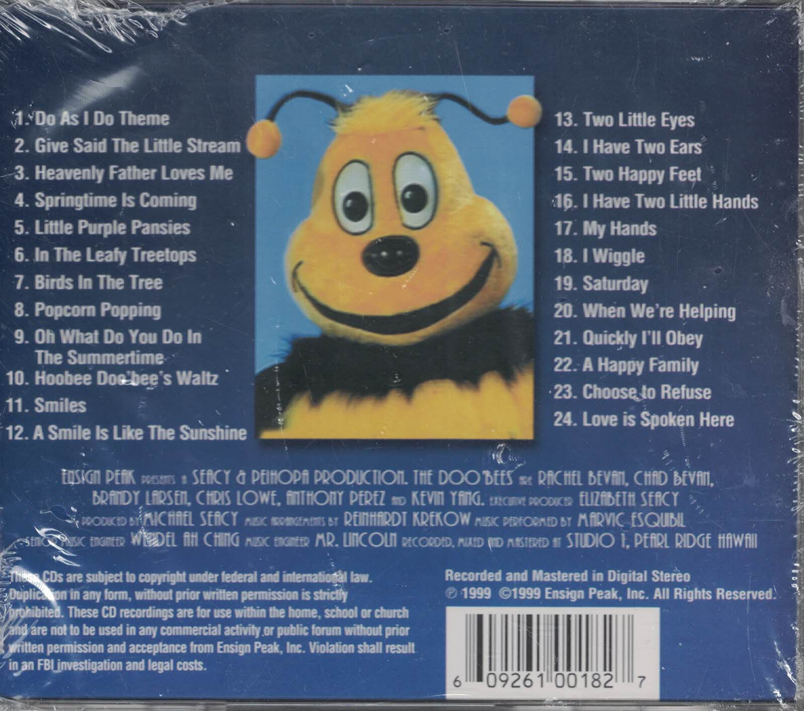 Hoobee Doo 'Bee: Do As I Do - Sing A Long With Me - Brand New (with ...