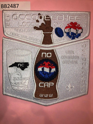 Boy Scout OA Flap Set Occoneechee Lodge 104 2024 NOAC Restricted ...