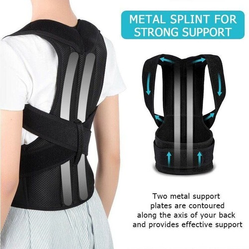 Copper Compression Posture Corrector - Adjustable Posture Support Back ...