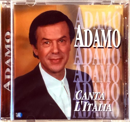 CD ALBUM COMPILATION ADAMO CANTA L' ITALIA TRES RARE NEUF SOUS BLISTER ...