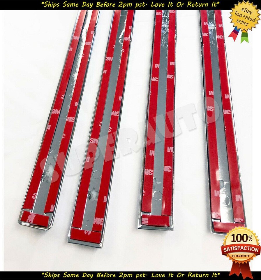 FOR 2019-2023 RAM 1500 CREW CAB ONLY CHROME DOOR WINDOW+LOWER MOLDINGS ...