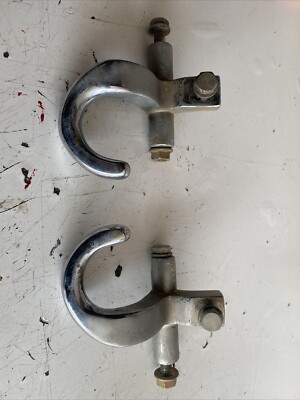 00 - 06 Tahoe Chrome Pair Driver Left Passenger Right Tow Hooks W ...