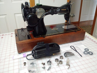 1952 Singer sewing machine | model 15-91 | with accessories! | eBay
