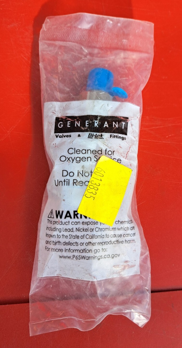 GENERANT CRV4-4-K-125-PSI, Cryogenic Relief Valve 1/4" NPT stainless ...