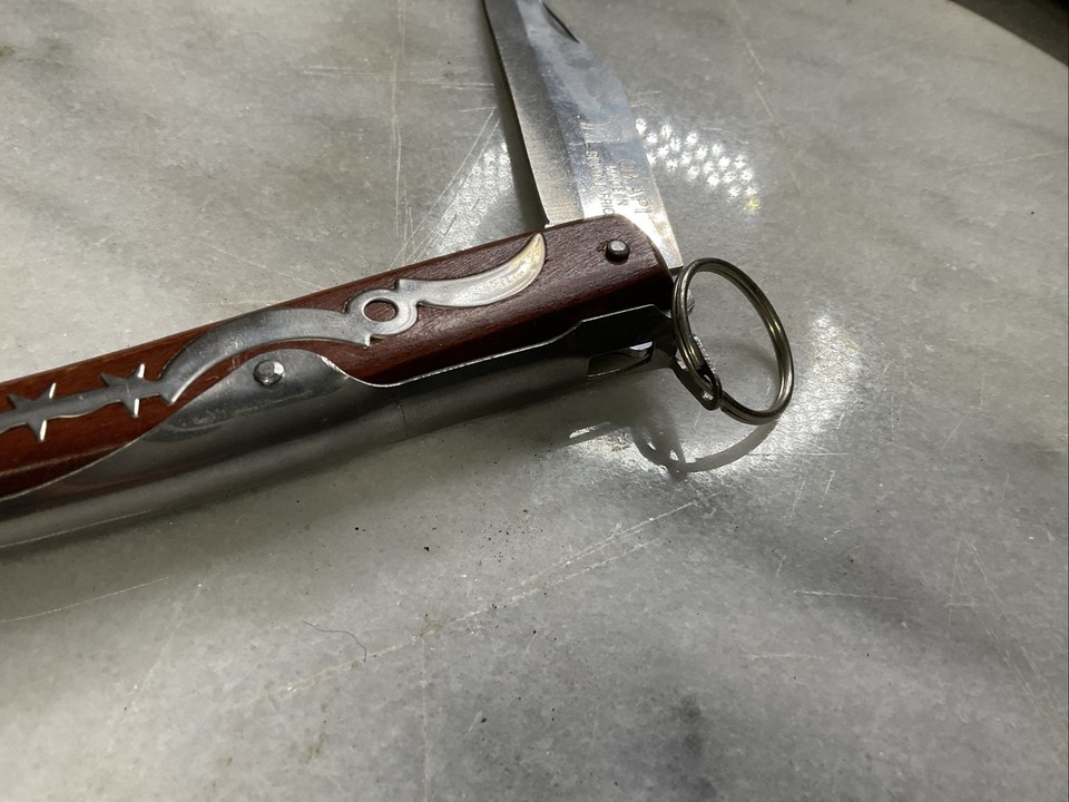 OKAPI POCKET KNIFE ORIGINAL VINTAGE FOLDING STAR& moon made in SOUTH ...