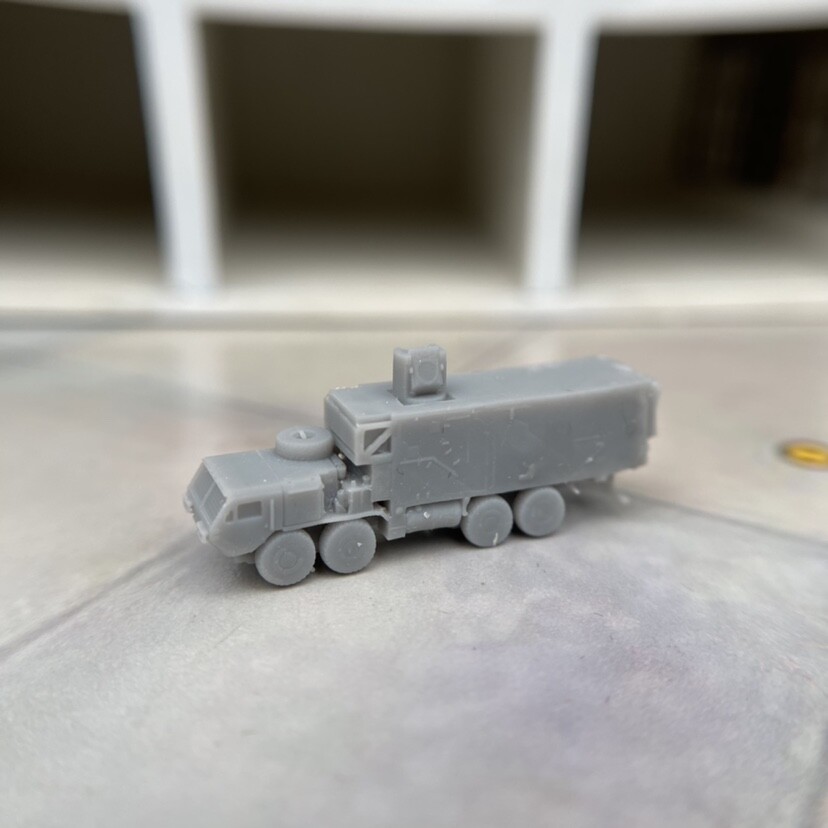 M977 Laser Armored Vehicle Resin 1/350/700 Tank Miniature 3D Printing ...